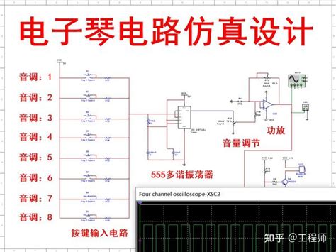 【全套资料】电子琴电路(含报告multisim源文件) 知乎 【全套资料】电子琴电路(含报告multisim源文件) 知乎