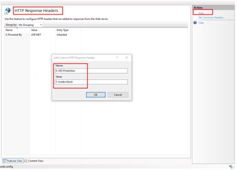 Internet Information Services Iis Securing Best Prac Website Headers Welcome To