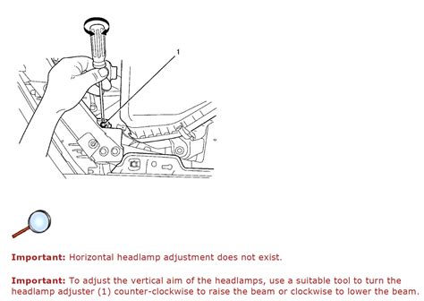Ve Headlight Adjustment Screws Just Commodores
