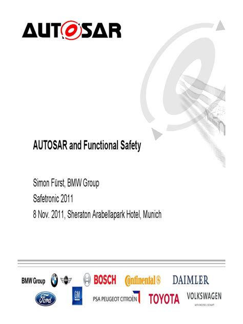 autosar and functional safety pdf pdf device driver application programming interface