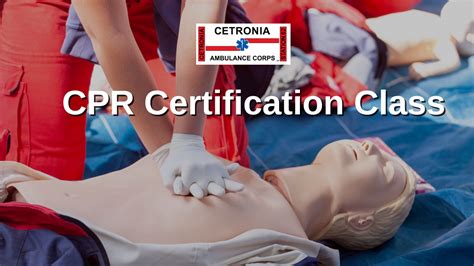 Heartsaver First Aid Cpr Aed Class Cetronia Ambulance Corps