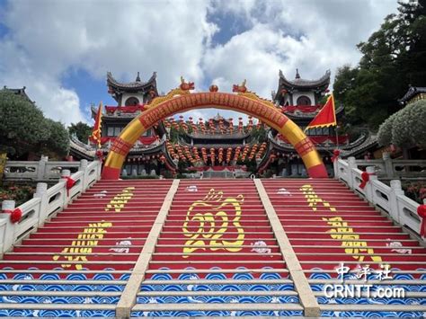 中评镜头探湄洲岛妈祖祖庙 朝圣妈祖文化