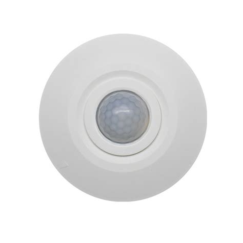 Ip20 Surface Mounted Infrared Pir Motion Sensor Detector With Max 6m Mounting Height For Corridor