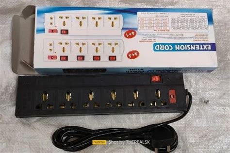6 Socket Power Extension Board For Home Appliances 220 V At Rs 60 Piece In Delhi