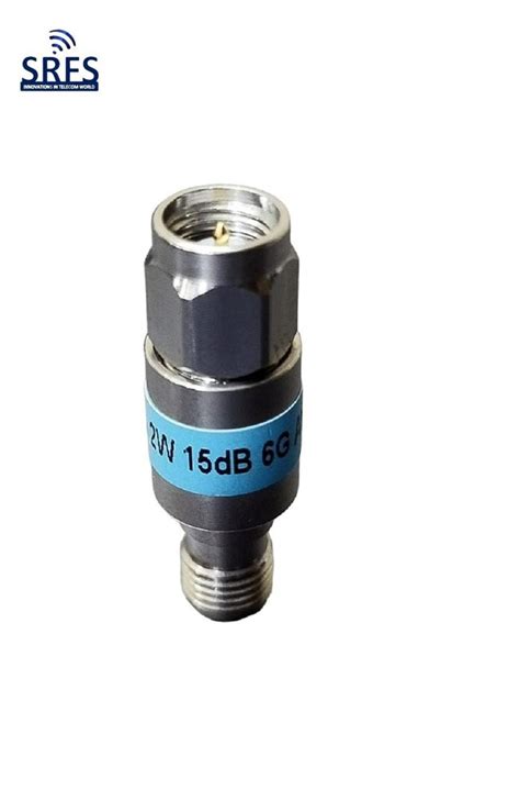 Attenuator 15 Db 2 Watt 6 Ghz Sma M F Cable And Equipment Beryllium