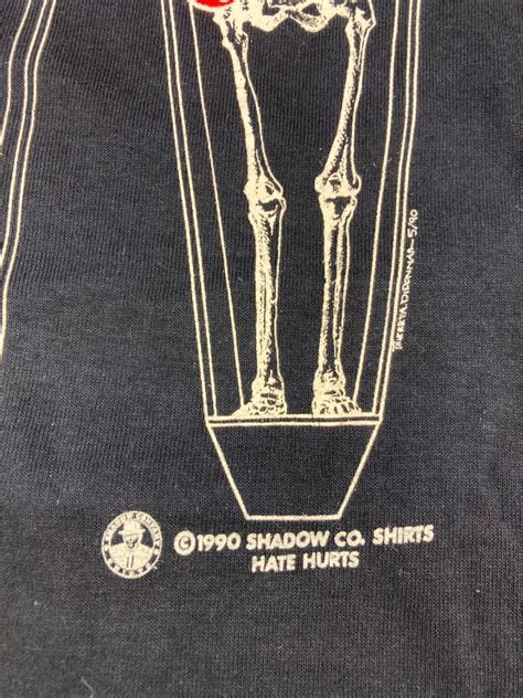 Rare Vintage Original 1990 Skeletons Sex Drugs Rock And Roll Dead On T Shirt Etsy