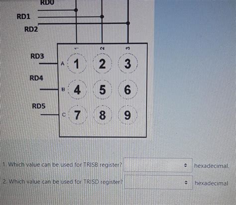 Solved Assume A 7 Segment Display And A Keypad Connected To Chegg Com