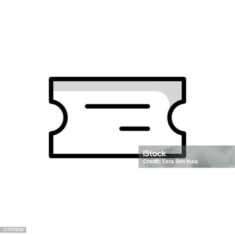 편집 가능한 스트로크가 있는 티켓 범용 라인 아이콘 디자인 웹 페이지 모바일 앱 Ui Ux 및 Gui 디자인에 적합합니다