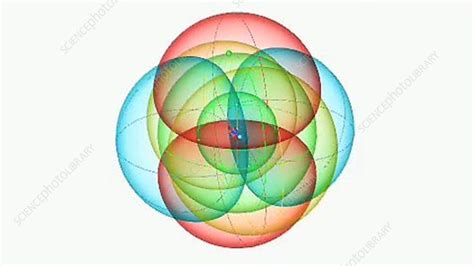 Oxygen Atom Stock Video Clip K002 2311 Science Photo Library