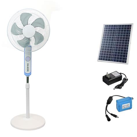 9v Dc Solar Fan Dc Fan Electrc Cooling Fan Pedestal Fan 12inch Solar