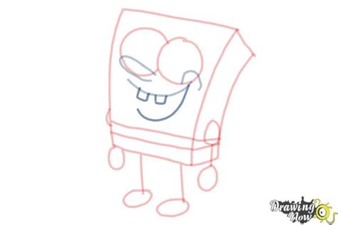 How To Draw Spongebob Step By Step DrawingNow