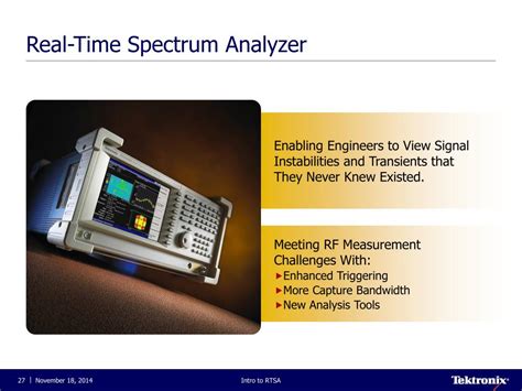 Ppt Introduction To Real Time Spectrum Analysis Powerpoint