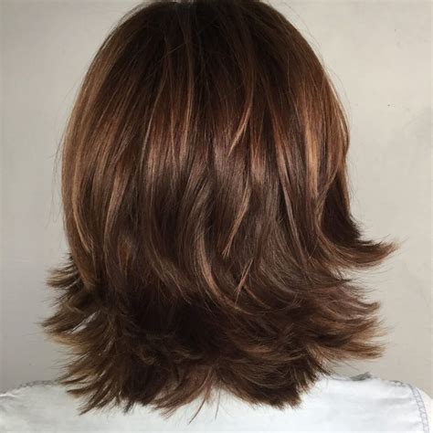 Textured Shag Hairstyle Medium Length Hair Cuts With Layers Medium
