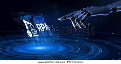 Rpa Robotic Process Automation Technology Innovation Stock Illustration Shutterstock