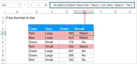 Excel If Function