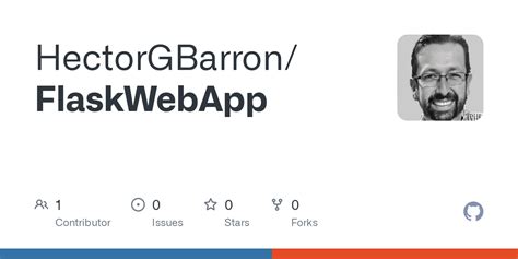 GitHub HectorGBarron FlaskWebApp