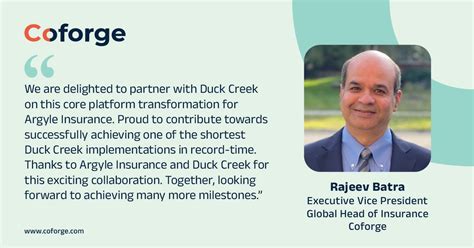 Rajesh Ranjan On Linkedin Leveraging The Speed And Efficiency Of Duck Creek Technologies
