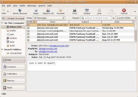 How To Set Up Evolution For Email