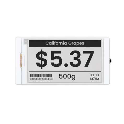 Crowpanel 3 7” E Paper Display Driver By Esp32 240 416 E Paper Hmi Screen Black White Display