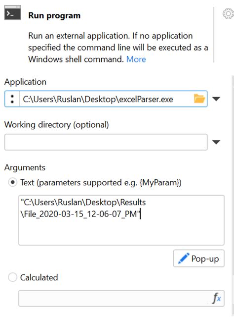 Dynamic File Path When Running Programs Easymorph Community Data