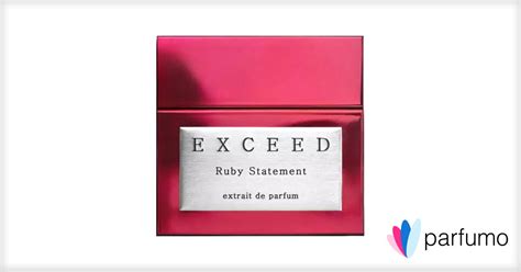Ruby Statement By Exceed Extrait De Parfum Reviews And Perfume Facts