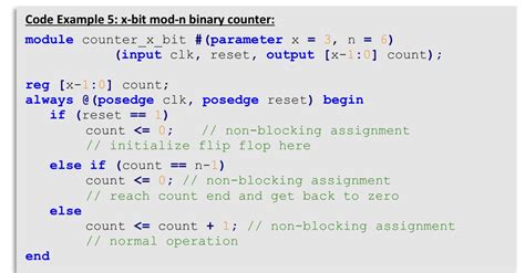 Solved Pts Modify The Code Of The X Bit Counter S