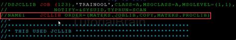 Jcl Various Libraries With Example And Syntax— Tutorialbrain