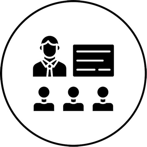 Premium Vector Lecture Icon