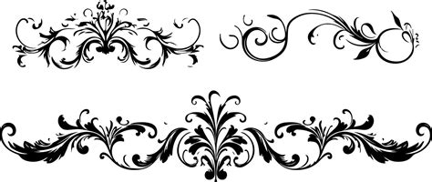 Simple Pattern Decorative Border Design Vector Art At Vecteezy