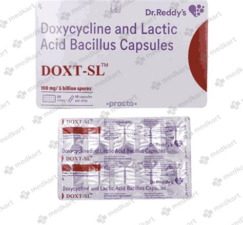 Doxt Sl Tablet 10s Uses Price Side Effects Composition Dosage And Generic Alternatives Medkart
