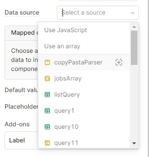 Populate Select List From Query App Building Retool Forum