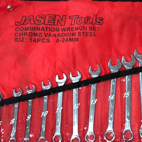 ประแจแหวนข้าง ประแจแหวนข้างปากตาย เบอร์ 6 24 Mm ชุด14 ตัว All U Need Shop Thaipick