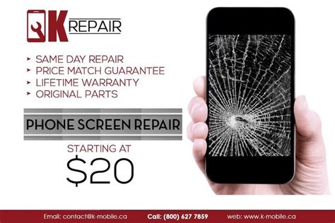 At K Mobileca We Offer Phone Screen Repair Service At Just 20 We