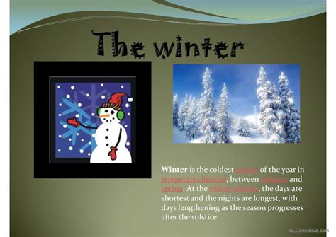 Weather English Esl Powerpoints
