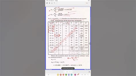 Measure Of Dispersion Moments And Skewness Exercise Lec 14 Youtube