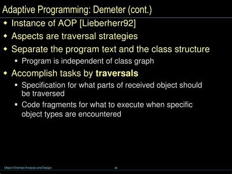 Ppt Object Oriented Analysis And Design Powerpoint Presentation Free