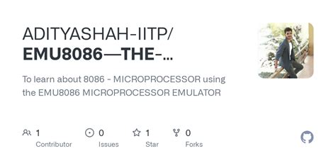 Github Adityashah Iitp Emu The Microprocessor Emulator To