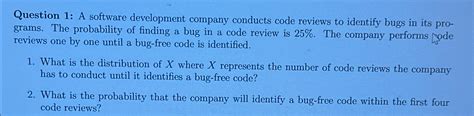solved question 1 a software development company conducts