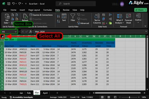 How To Sort In Excel