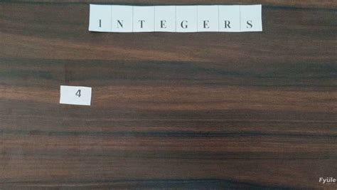 Integers Project Art Integrated Projects And Online Educational Video