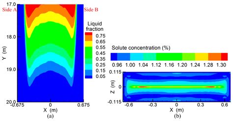 Numerical Simulation Of Solidification Behavior And Solute Transport In Slab Continuous Casting