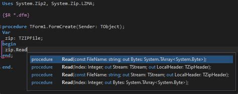Delphis Tzipfile Working On A Stream Tips Blogs Tutorials Videos Delphi Praxis En