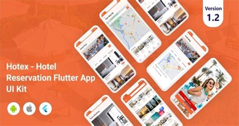 Codeplus Hotex Hotel Reservation Flutter App Ui Kit