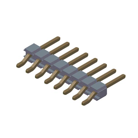 Gold Plated Straight SMT Pin Header Terminal From China Manufacturer Pin Header FPC Connector