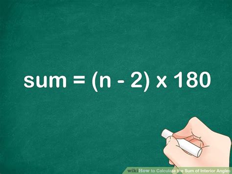 How To Calculate The Sum Of Interior Angles 8 Steps