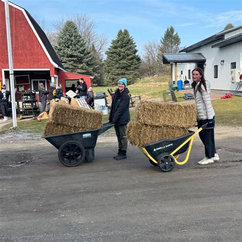 Dutton Farm Inc Our Ceo Jenny Brown Excitedly Prepping In The