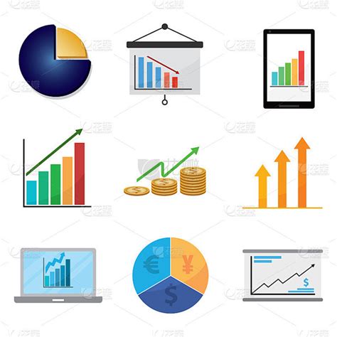 孤立集报表财务图标