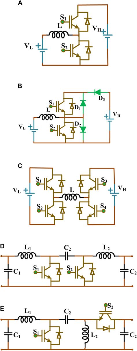 Non Isolated Single Input Converters A Buck Boost B Modified Download Scientific Diagram