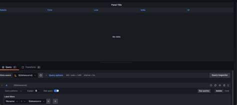 Grafana Loki Variable Datasource Grafana Loki Grafana Labs