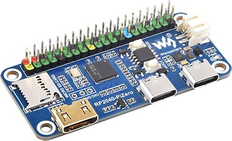 Rp2040 Pizero Development Board Compatible 40pin Gpio Head Dualcore Armcortex M0